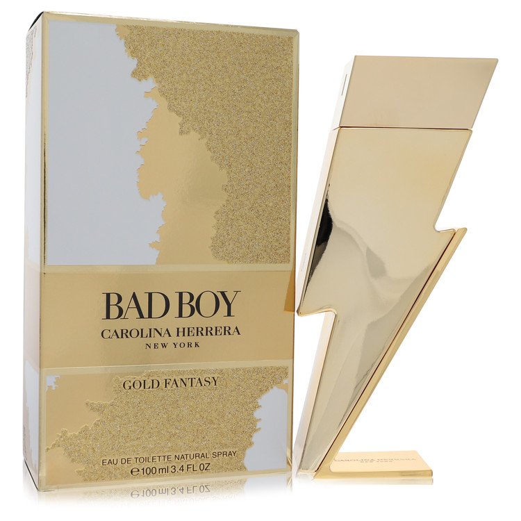 Carolina Herrera Bad Boy Gold Fantasy Cologne for Men - Buy Online Now ...