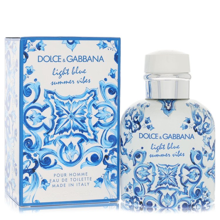 Dolce & Gabbana Light Blue Summer Vibes Cologne for Men - Buy Online ...